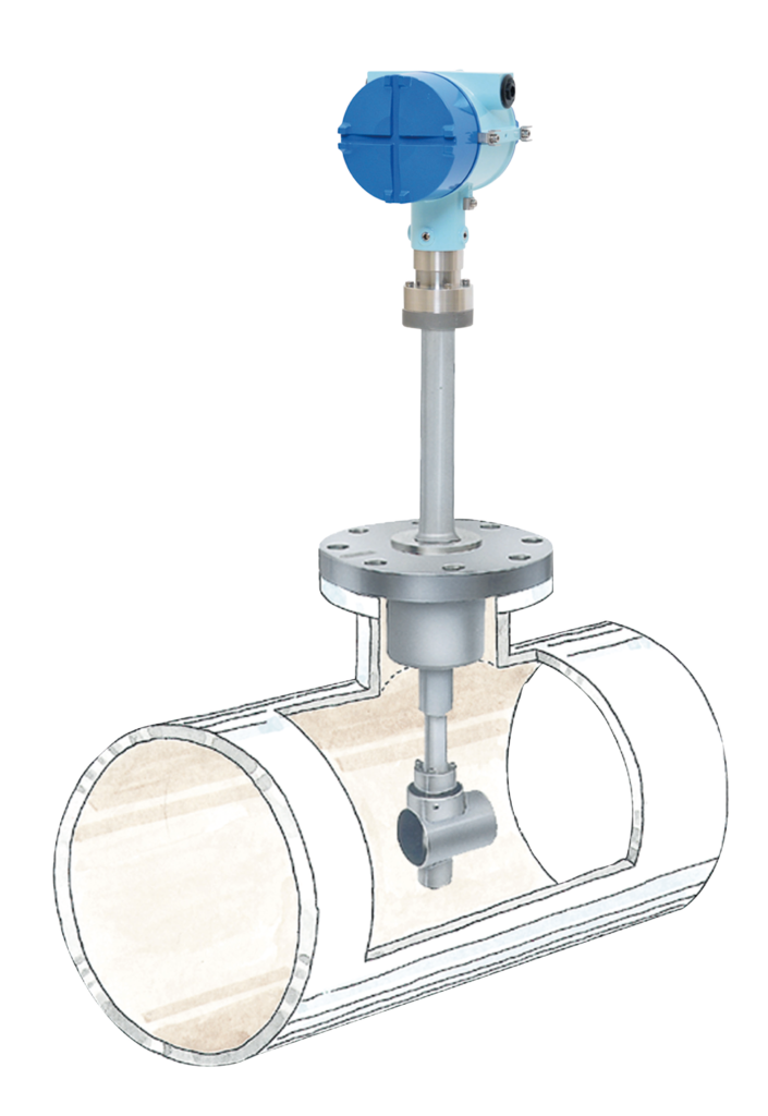 OVAL VORTEX FLOWMETER Insertion type | Vortex Flowmeters | OVAL Corporation