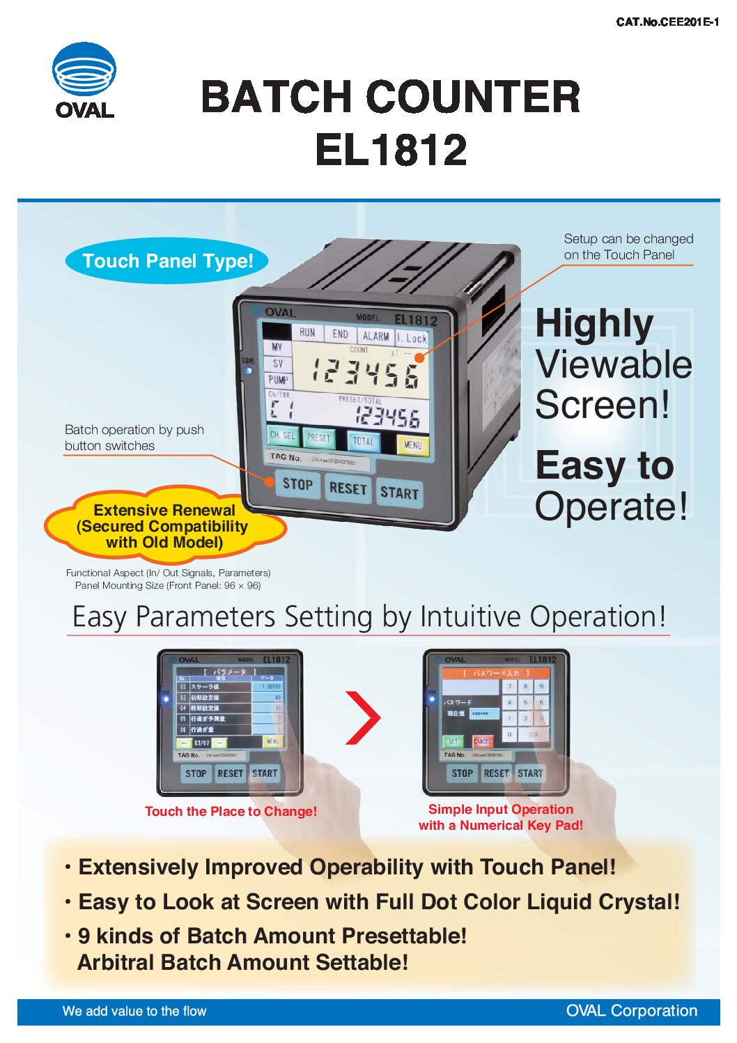 Catalogs & Specifications | OVAL Corporation